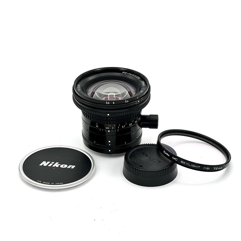 NIKON PC NIKKOR 28MM F/3.5 WIDE ANGLE SHIFT LENS - SERIAL NUMBER: 1806 ...